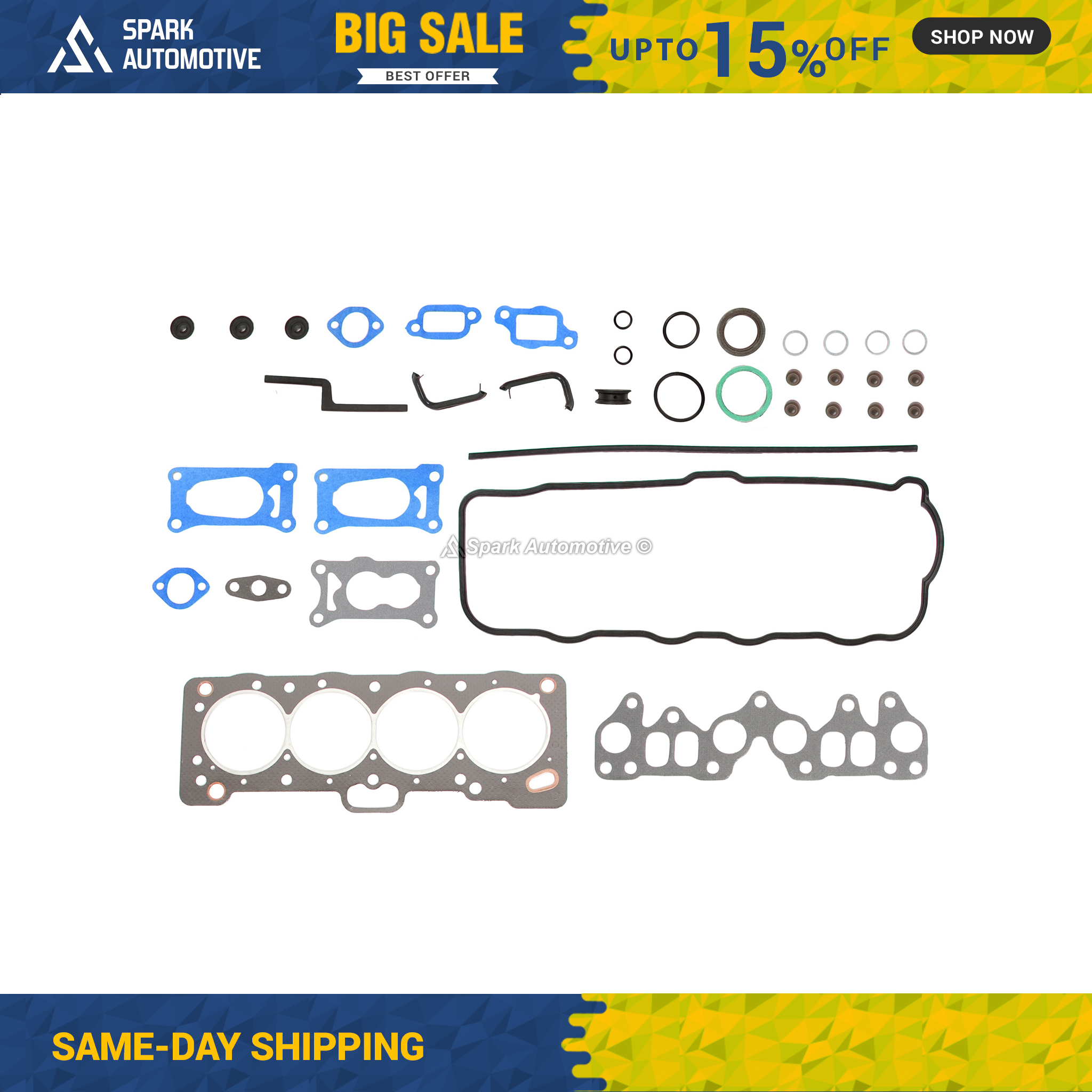 Head Gasket Set Fit 86-88 Chevrolet Nova Toyota Corolla 1.6 SOHC 4AC ...